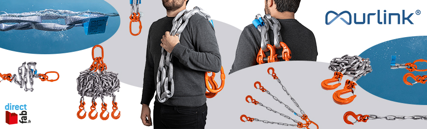 Murlink : chaÃ®nes synthÃ©tiques en DyneemaÂ® | Vente en ligne